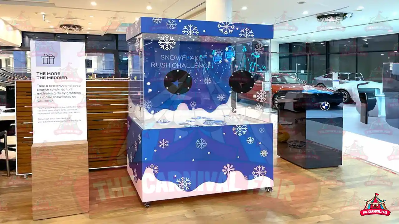 Cheapest Snowflake Lucky Draw Machine Rental In Singapore 2025